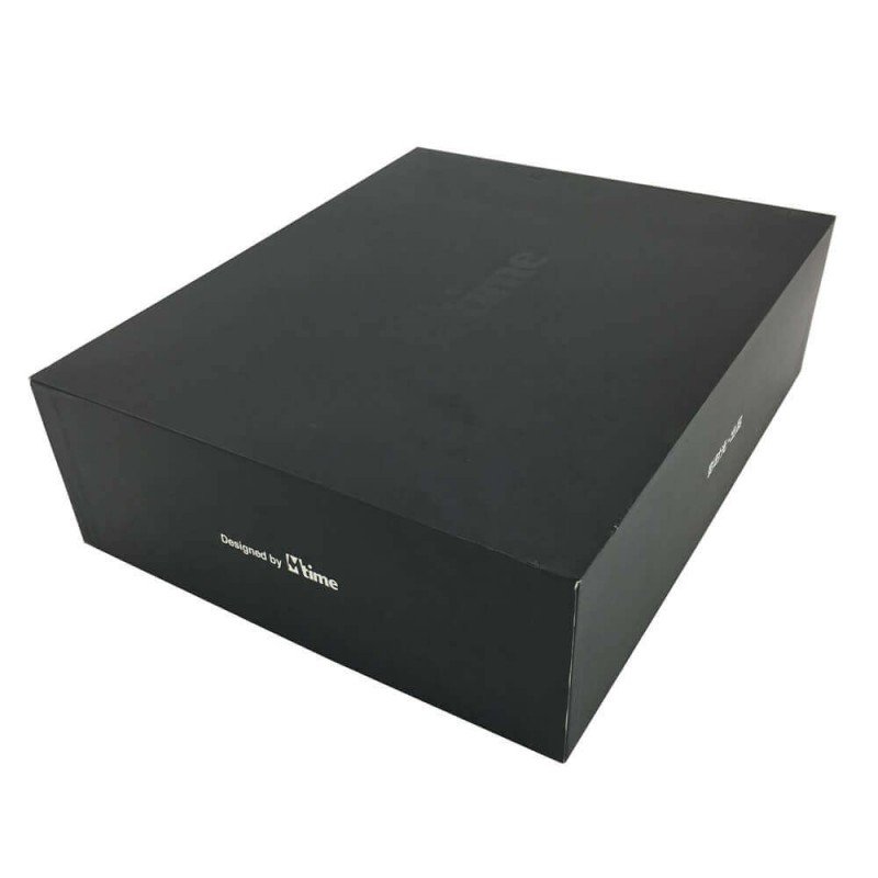 2 Pieces Black Rigid Setup Box- Bespoke Size and Printing