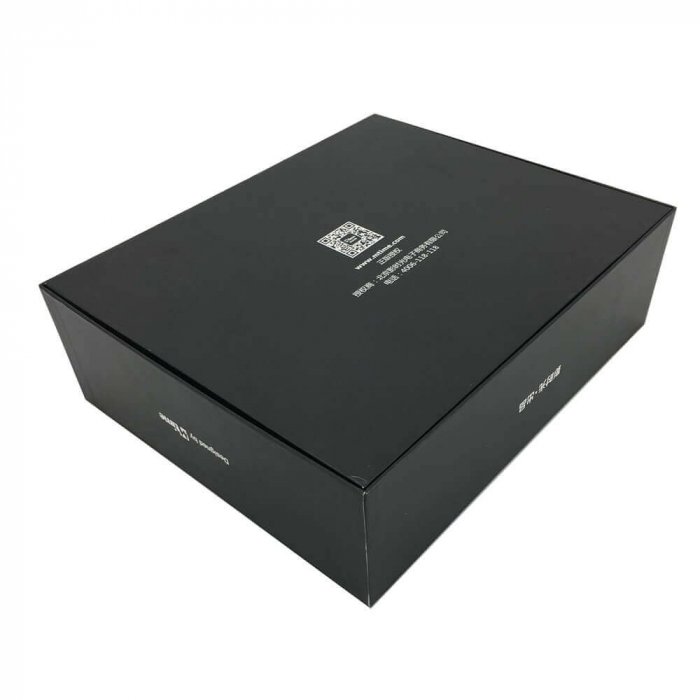 2 Pieces Black Rigid Setup Box- Bespoke Size and Printing