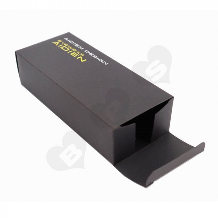 Black Paperboard Sunglass Packaging Box- Shanghai BPS