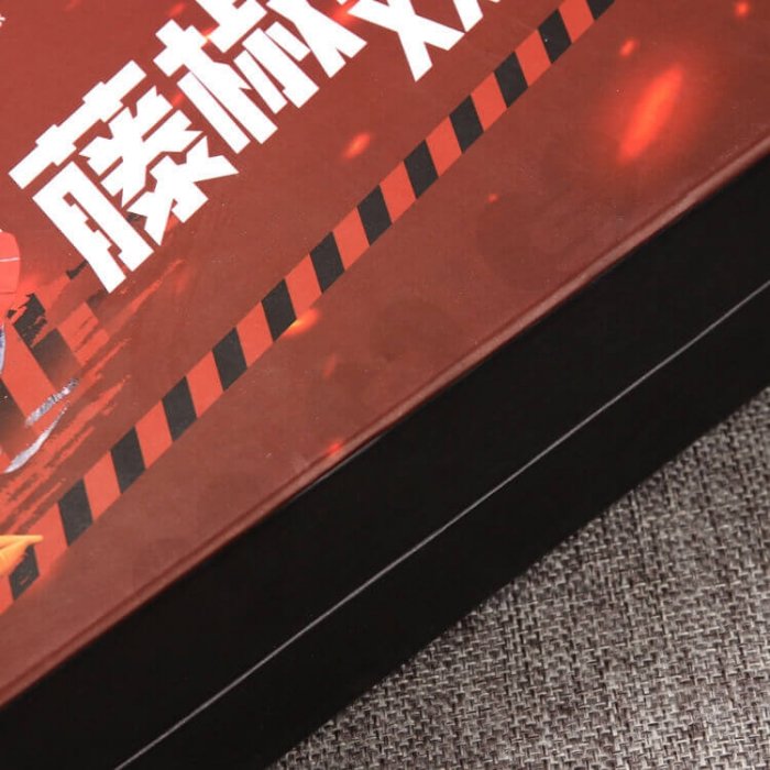 Cardboard Matte Black Rigid Box For Food- Shanghai Custom Packaging