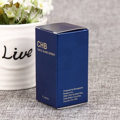 Cardboard Paper Box For Turtle Blood Extract- Shanghai Custom Pack