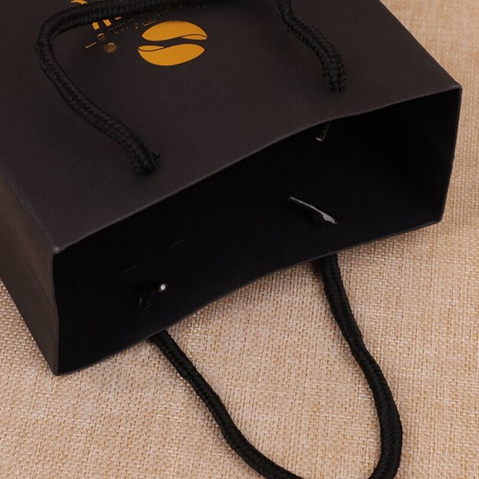 Custom Gold Foil Stamping Paper Shopping Bag- Shanghai BPS Team
