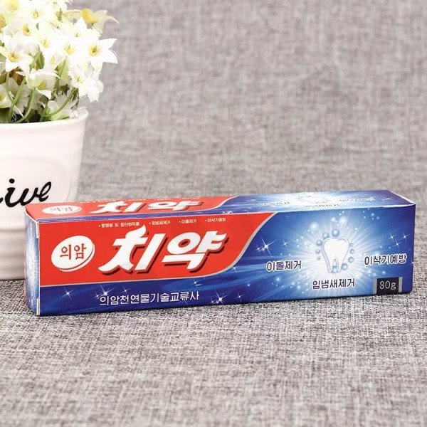 Custom Korean Color Printing Folding Carton Box For Toothpaste