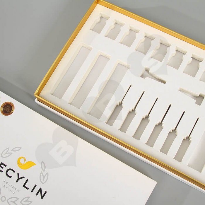 Custom Printing Cardboard Box For Skin Repair Kit Bottle