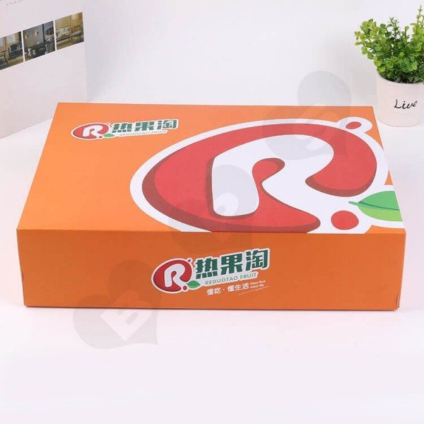 Custom Printing Corrugated Fruit Shipping Box- Shanghai BPS Team