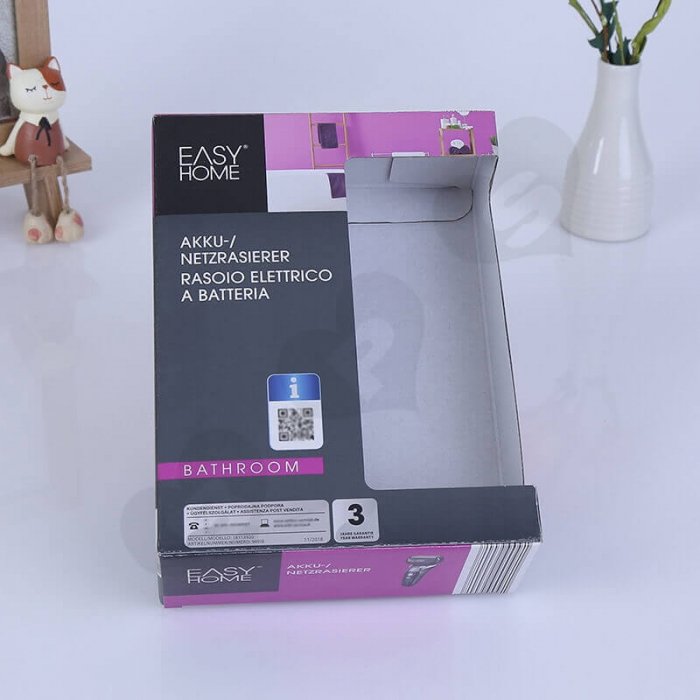 Custom Printing Corrugated Box For Electric Razor- Shanghai BPS Team