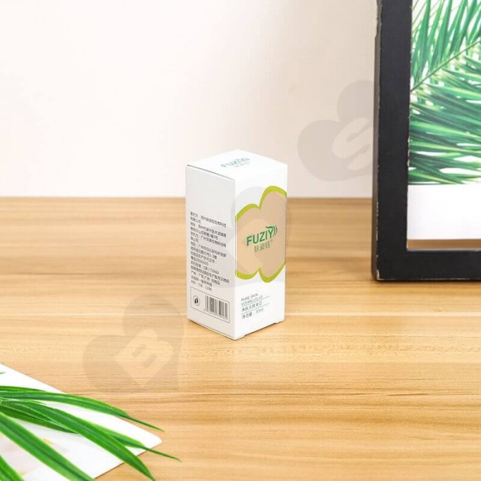 Custom White Cardboard Paper Box For Face Wash Gel- Shanghai BPS