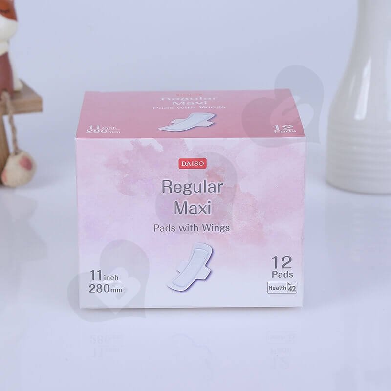 Custom Printing Retail Box For Sanitary Napkins- Shanghai BPS Team