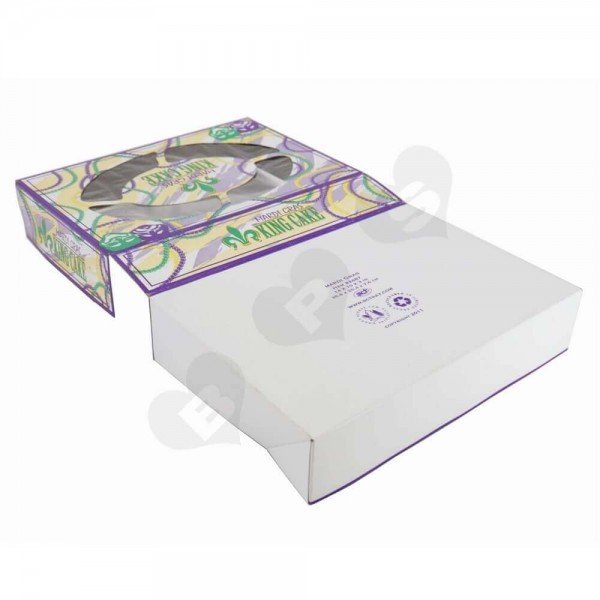 Foldable Paperboard Cake Box with Window- Shanghai BPS