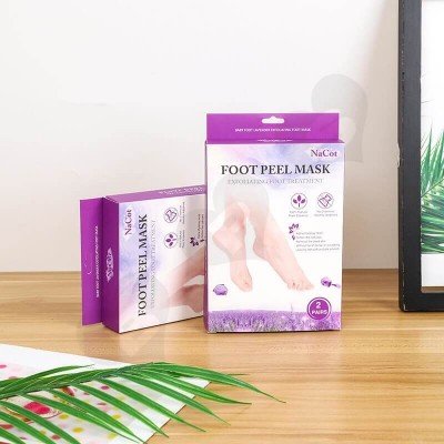 Foot Peel Mask Cardboard Box With Hanger- Shanghai BPS Team