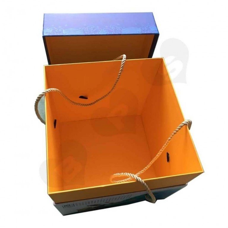 Full Over Spot Uv Varnished Tea Gift Box- Shanghai Custom Packaging