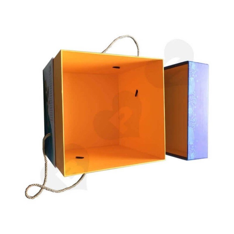 Full Over Spot Uv Varnished Tea Gift Box- Shanghai Custom Packaging