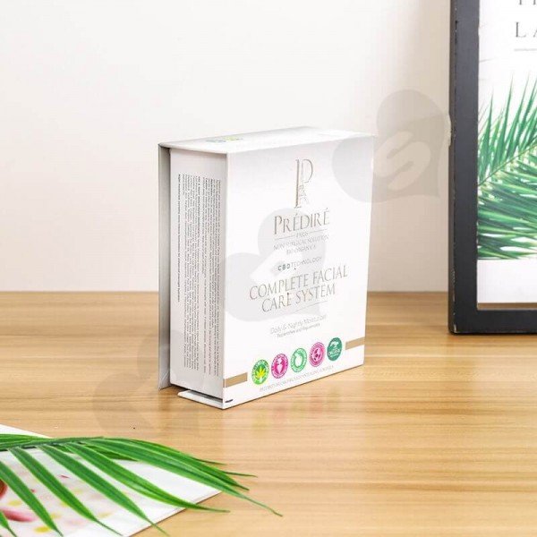 Printed Cardboard Box For Complete Facial Care System