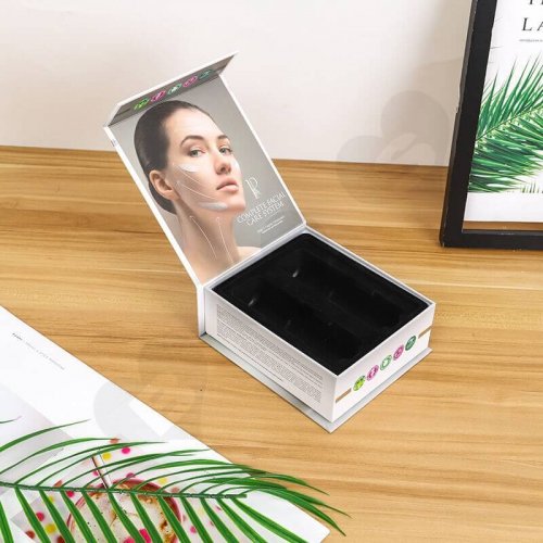 Printed Cardboard Box For Complete Facial Care System