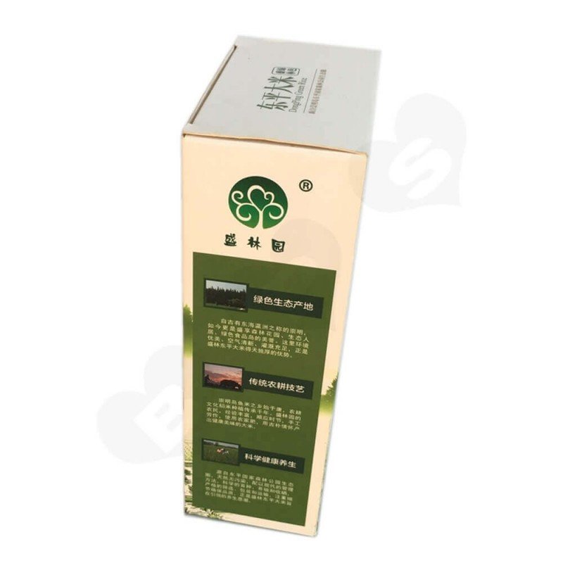 Rice Packaging Box With Window Patching- Shanghai BPS