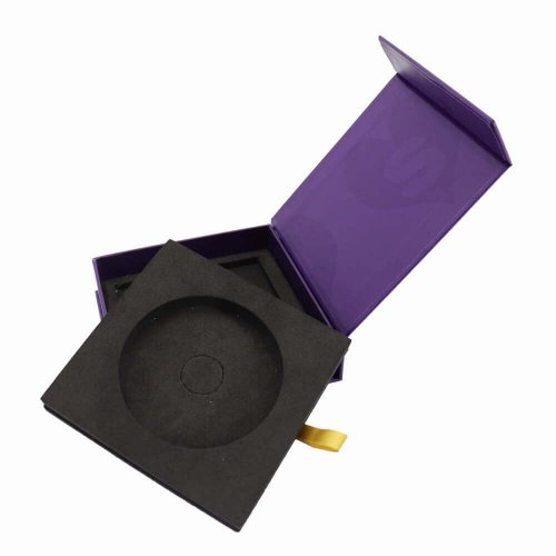 Rigid Cardboard Medal Box Display with Sleeve- Shanghai BPS