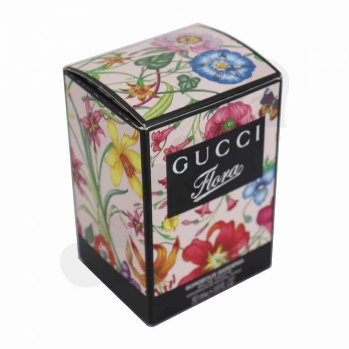 Silver Foiled Luxury Perfume Packaging Box with Black Inserts