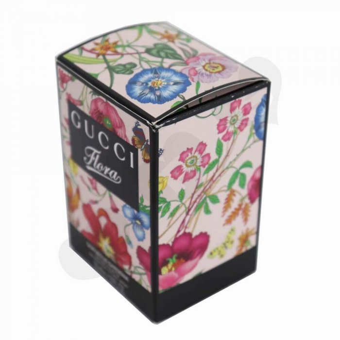 Silver Foiled Luxury Perfume Packaging Box with Black Inserts