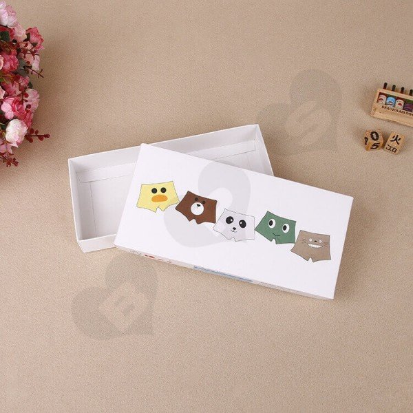 White Cardboard Children Clothes Box- Shanghai Custom Packaging Co