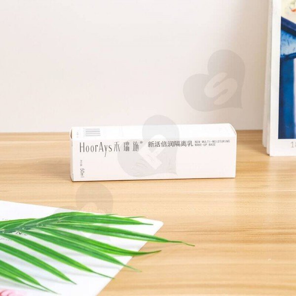 White Cardboard Packaging Box For Isolation Lotion- Shanghai BPS Team