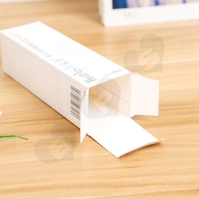 White Cardboard Packaging Box For Isolation Lotion- Shanghai BPS Team