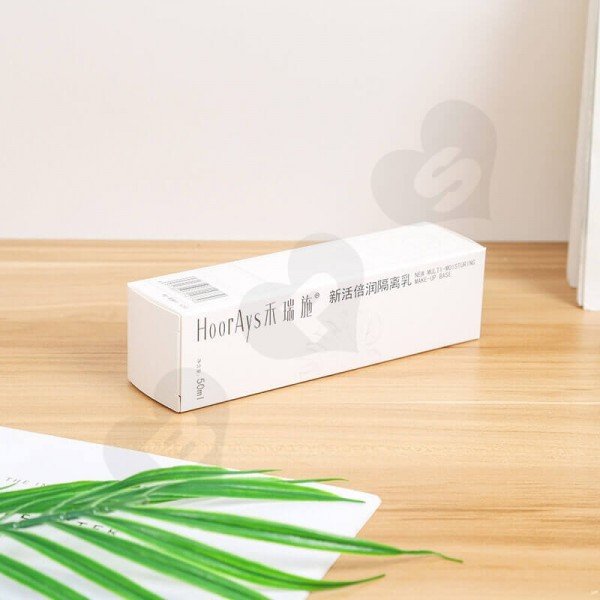 White Cardboard Packaging Box For Isolation Lotion- Shanghai BPS Team