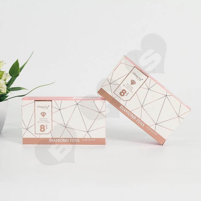 White Cardboard Paper Box For Pens- Shanghai BPS Team