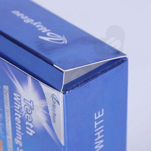 White Cardboard Teeth Whitening Strip Packaging Box- Shanghai BPS