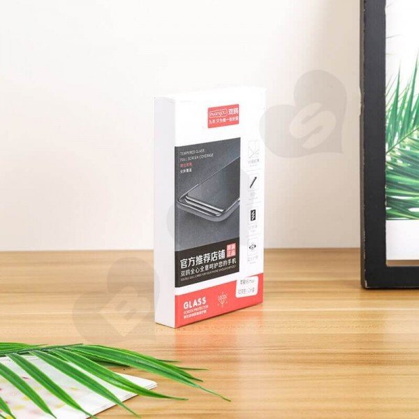 White Rigid Box For Cell Phone Protect Case- Shanghai Custom Packing
