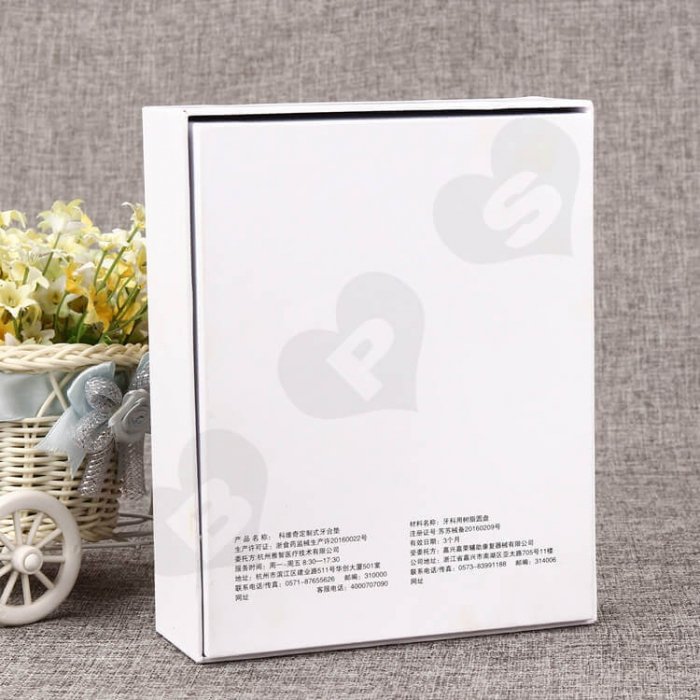 White Rigid Gift Box For Medical Appliances- Shanghai Custom Packaging