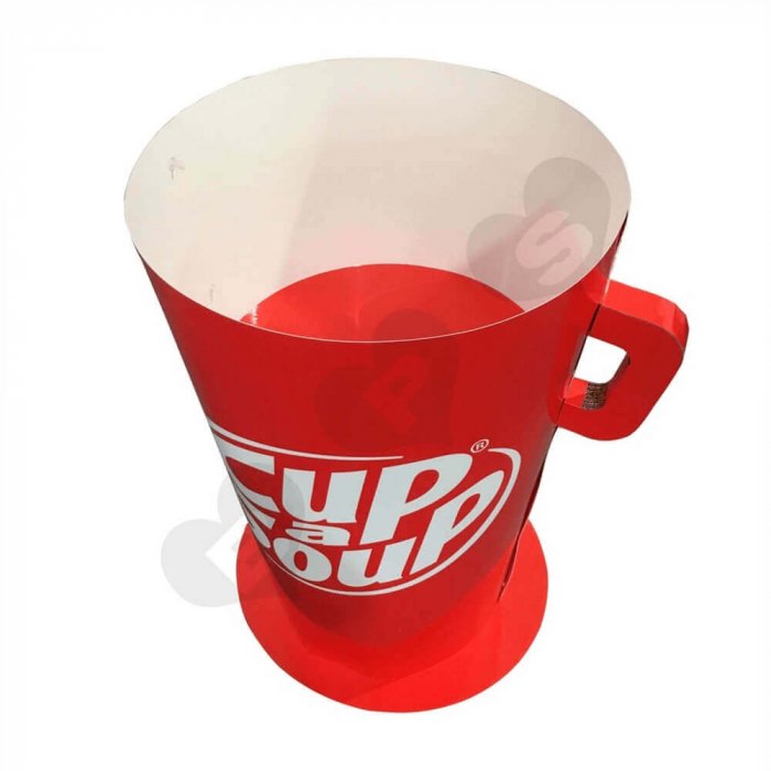 Cup Shape Cardboard Display Box Dump Bins- Shanghai BPS