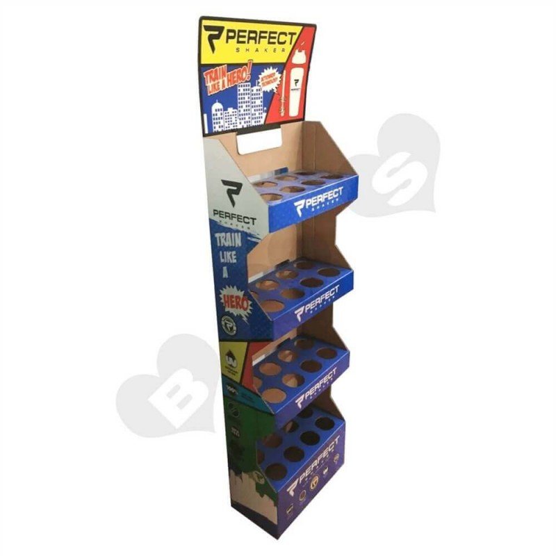 Custom Corrugated Rack for Shake Bottle- Shanghai BPS