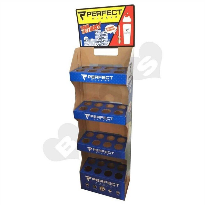 Custom Corrugated Rack for Shake Bottle- Shanghai BPS
