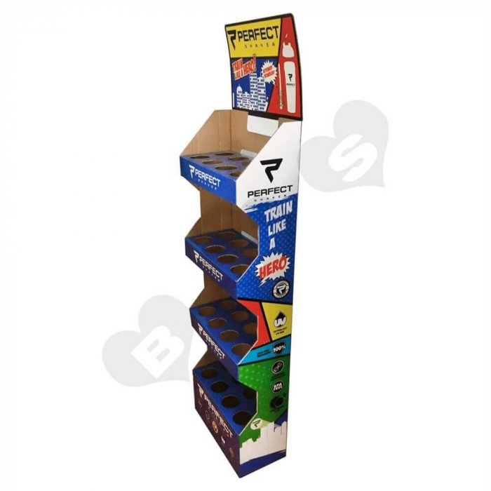 Custom Corrugated Rack for Shake Bottle- Shanghai BPS