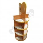 Custom Printed Round Corrugated Display Stands- Shanghai BPS