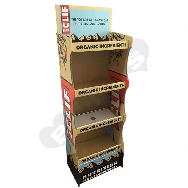 Energy Bar Corrugated Displays Floor Stands- Shanghai BPS