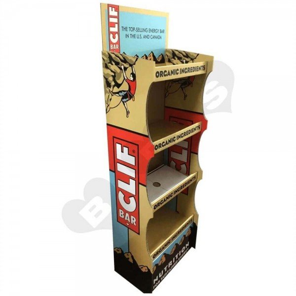 Energy Bar Corrugated Displays Floor Stands- Shanghai BPS