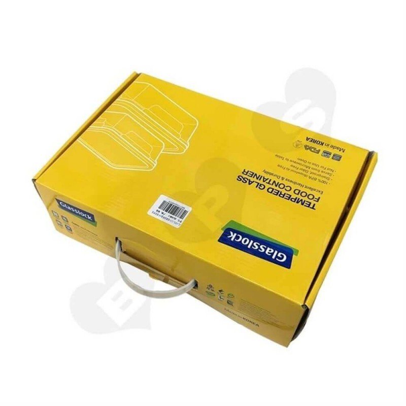 Tempered Glass Food Container Cardboard Packaging Suitcase- BPS