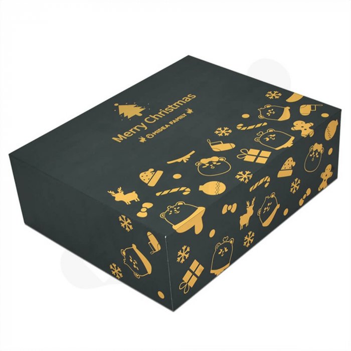 Christmas Style Printing Shoe Packaging Box- Shanghai Custom Pack