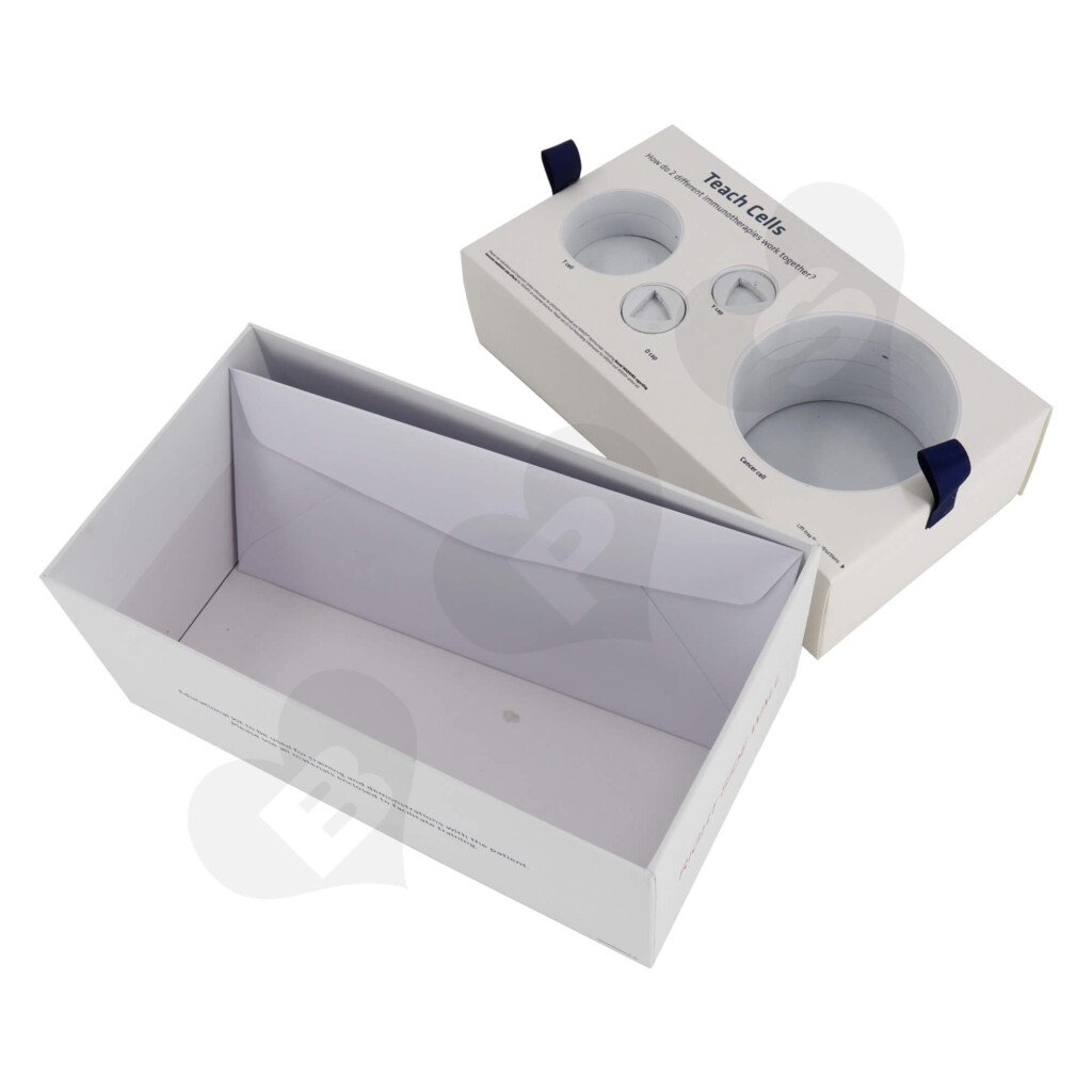 Cardboard Tray With Plastic Sleeve For Packing Electronic Device Kit