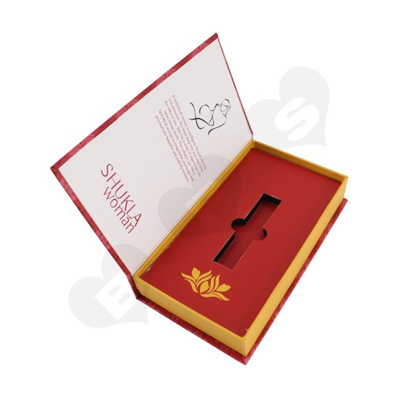 Rigid Cardboard Gift Box With Foam Insert For Packing Men Perfume
