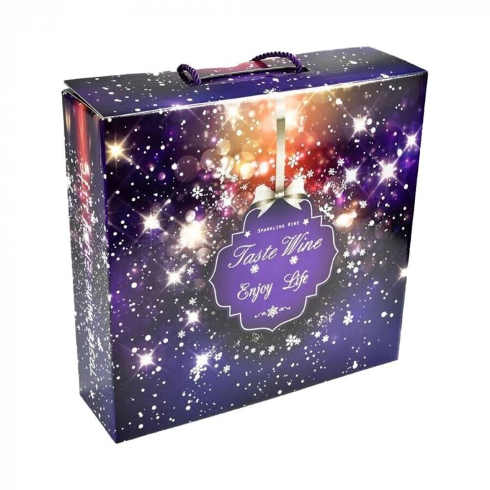 Custom Corrugated Wine Carton Box-Shanghai Custom Packaging Co.,Ltd