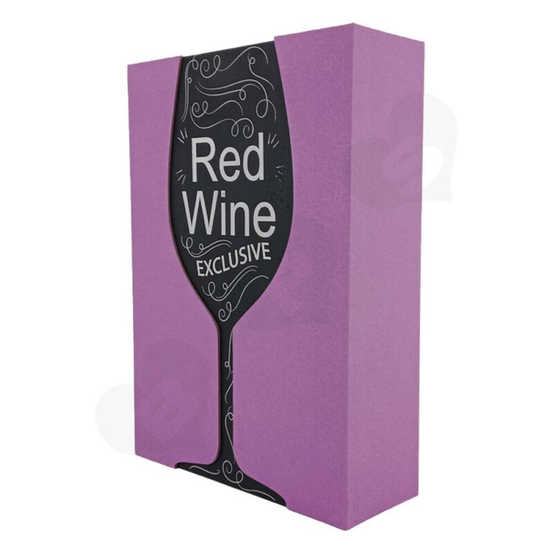 Custom Die Cut Gift Box for Red Wine - Shanghai Custom Packaging