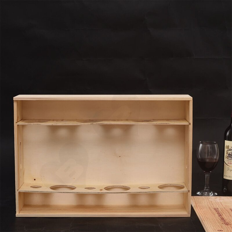 Custom Printing Wooden Wine Box with Sliding Cover - Custom Packaging