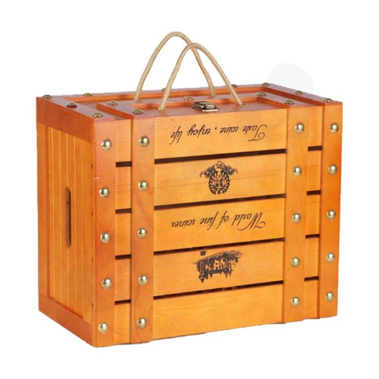 Custom Take Away Retail Six Pack Wine Box-Shanghai Custom Packaging