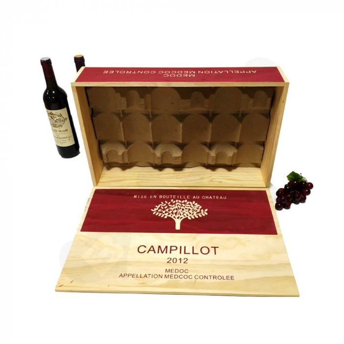 Personalizable Wine Box Six Pack - Shanghai Custom Packaging Co., Ltd.
