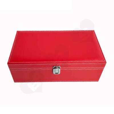 Red Color wine Box Kit with Personalized Logo - SH Custom Packaging