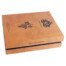 Specialty Pattern Texture Wine Box with Insert Linen - Custom Packaging