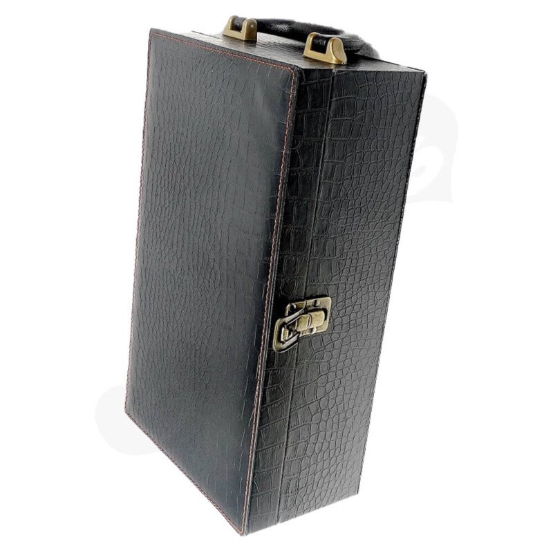 Wine Kit Packaging Box with Crocodile Pattern - SH Custom Packaging