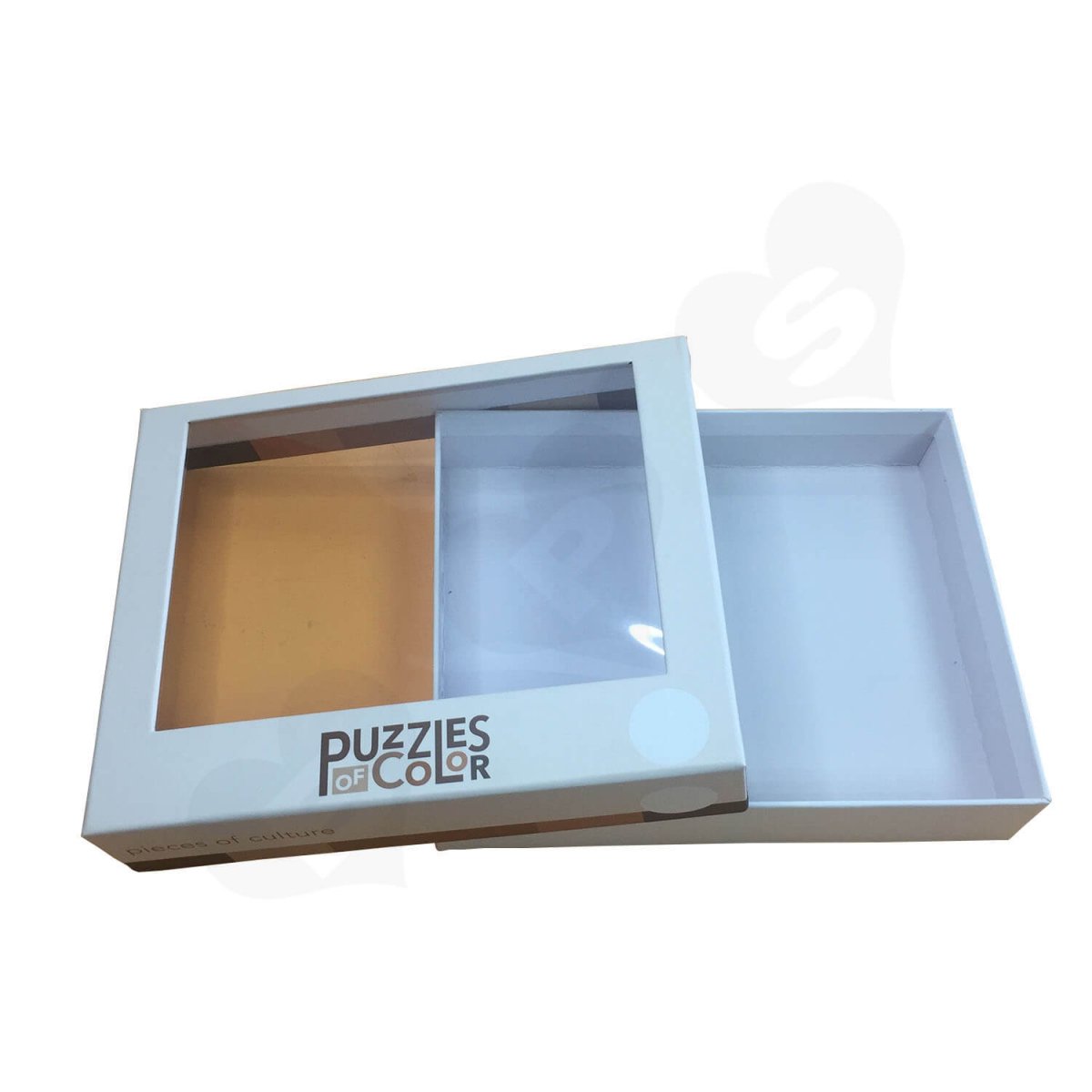Custom Puzzle Boxes With PVC Window-Shanghai Custom Packaging Co